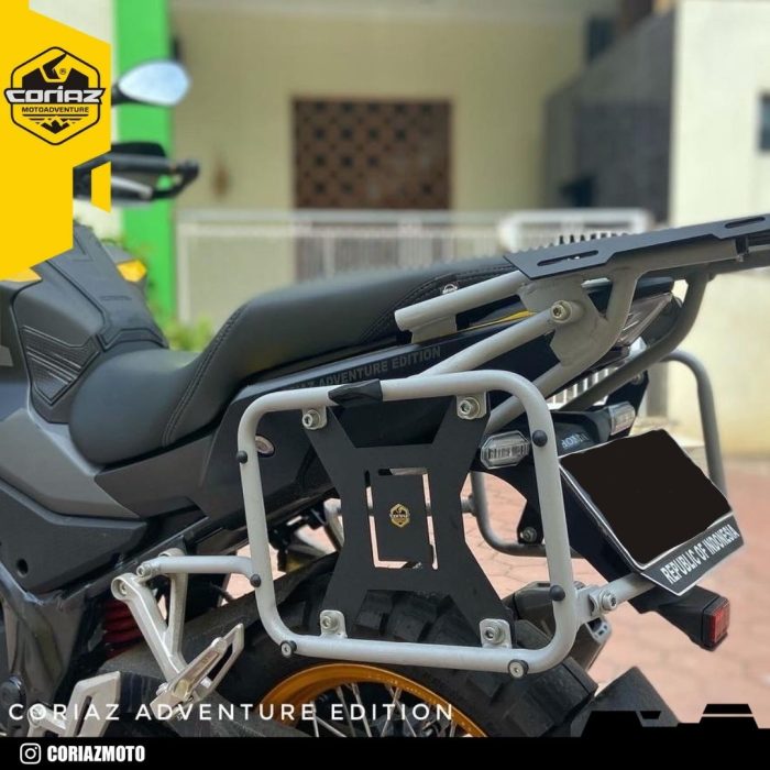 Heavy Duty Side Rack Transalp 750 / Bracket Side Box - Coriaz Motoadventure