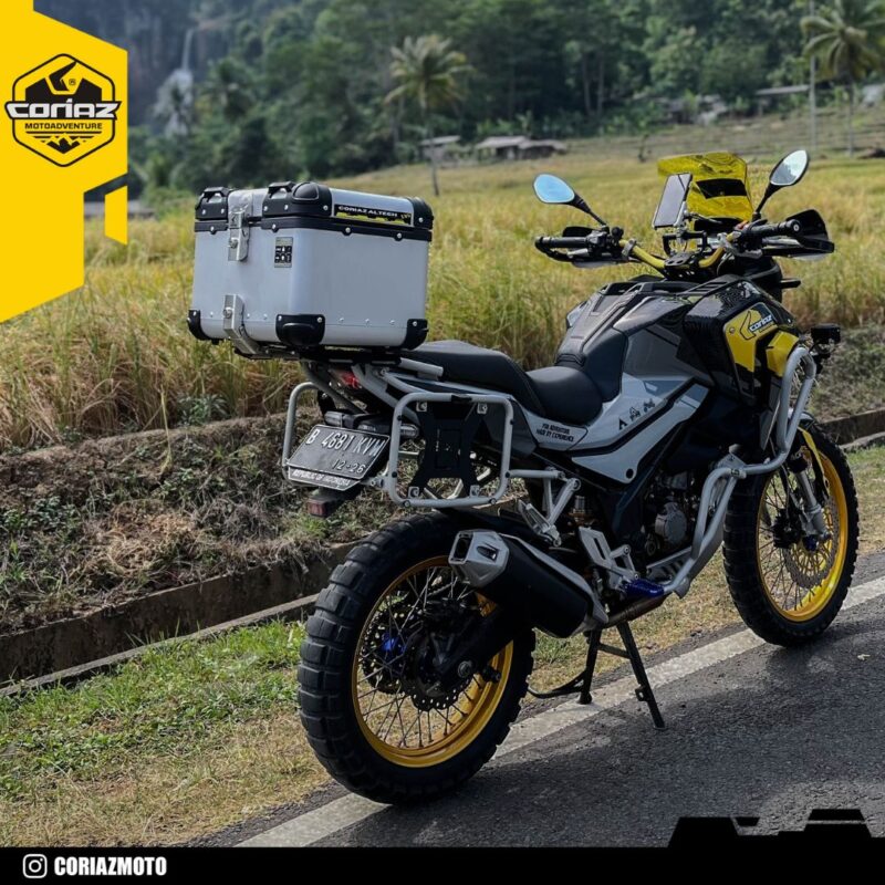 Heavy Duty Side Rack Transalp 750 / Bracket Side Box - Coriaz Motoadventure